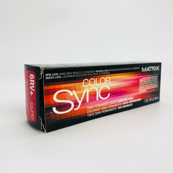 Matix | Hair | Matrix Color Sync Demi Permanent Hair Color 6rv Dark ...